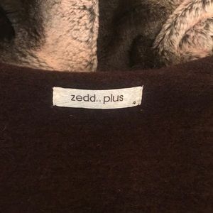 zedd plus | Jackets & Coats | New Zedd Plus Coat Size L | Poshmark